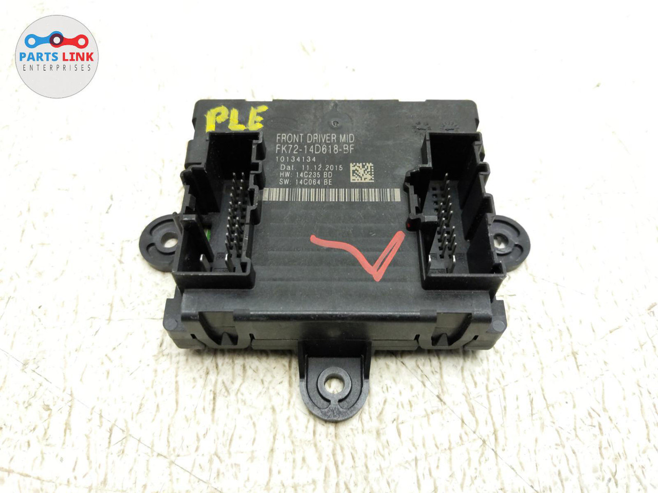 2016 RANGE ROVER SPORT FRONT LEFT DRIVER DOOR CONTROL MODULE UNIT BRAIN ...