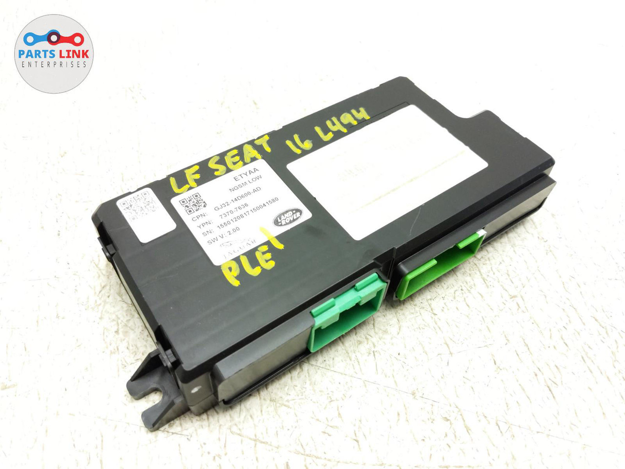 2016 RANGE ROVER SPORT FRONT LEFT DRIVER POWER MEMORY SEAT CONTROL ...