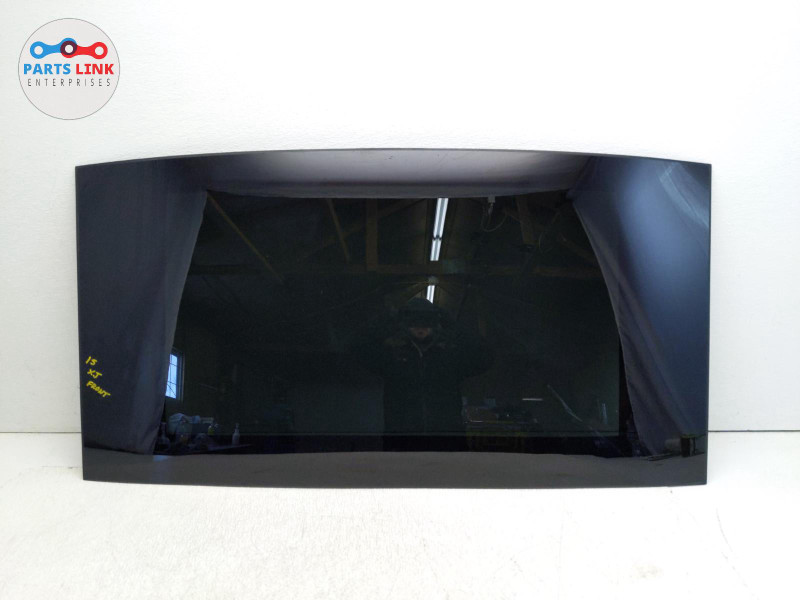 2010-19 JAGUAR XJ FRONT CENTER SUN ROOF MOON GLASS PANORAMIC OPEN SLIDE ...