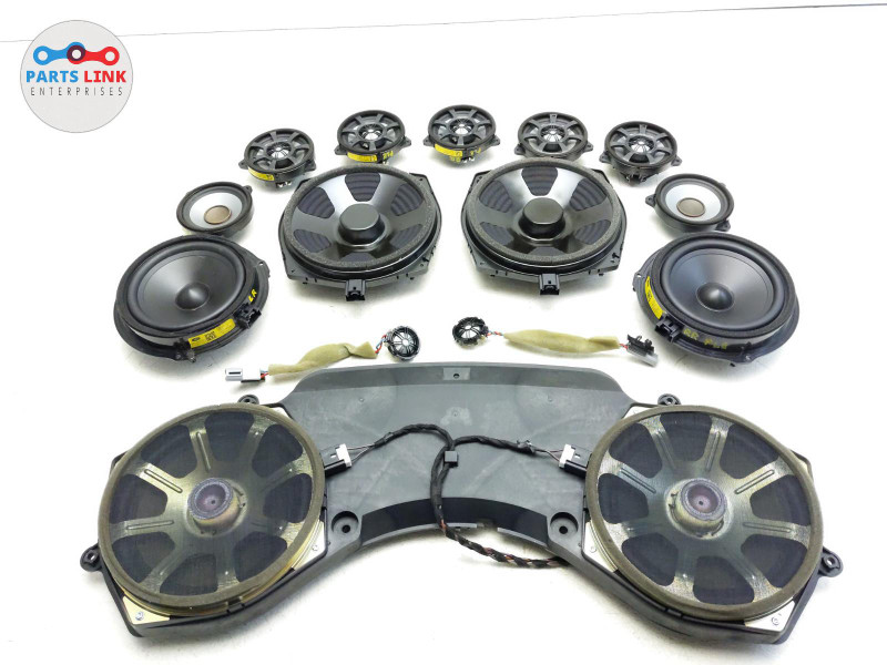 2013-19 JAGUAR XJ FRONT REAR MERIDIAN SOUND SPEAKER TWEETER SUBWOOFER ...