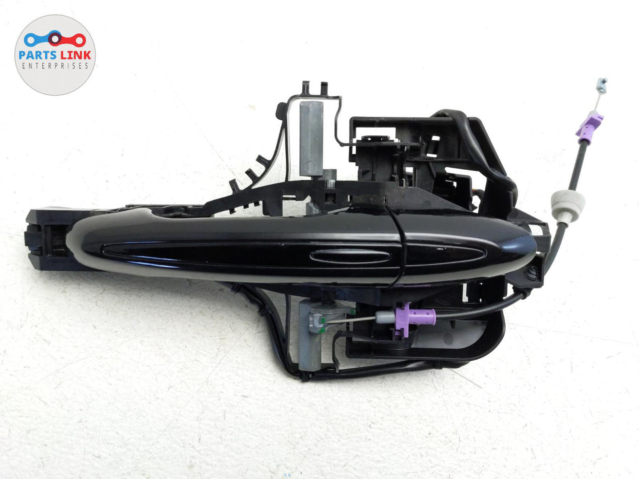 10-19 JAGUAR XJ X351 REAR RIGHT OUTER DOOR HANDLE GRIP GRAB BASE OPENER ...