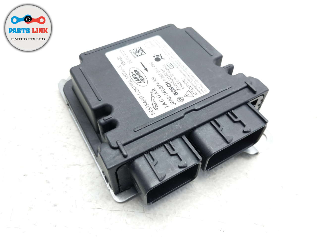 2018-2019 RANGE ROVER VELAR L560 SRS AIR BAG RESTRAINT DIAGNOSTIC ...