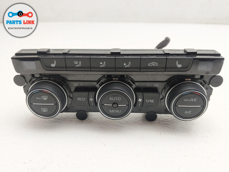 2018 VOLKSWAGEN ATLAS FRONT DASH CLIMATE CONTROL SWITCH AC HEAT PANEL ...