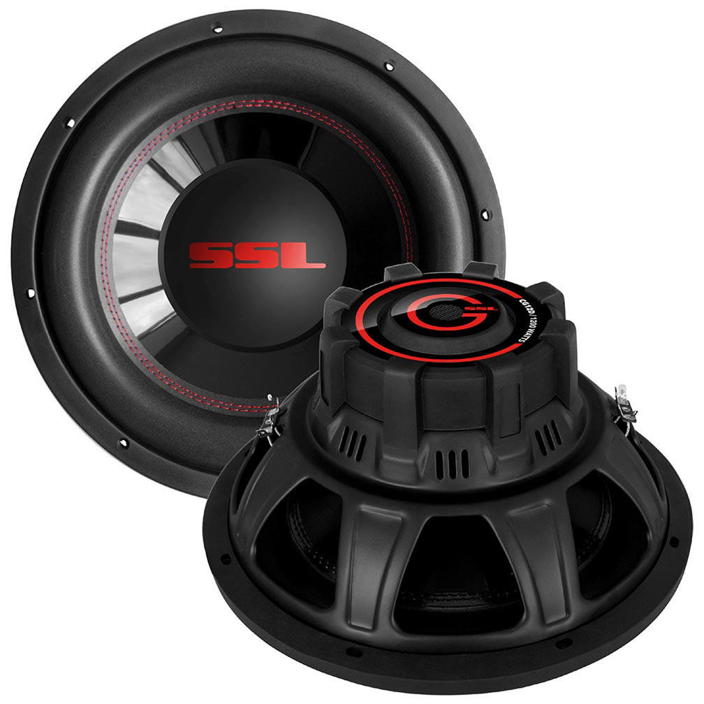 Soundstorm SSL CG12D 12" 1200 Watt Car Audio Subwoofer Power Sub 4 OHM ...