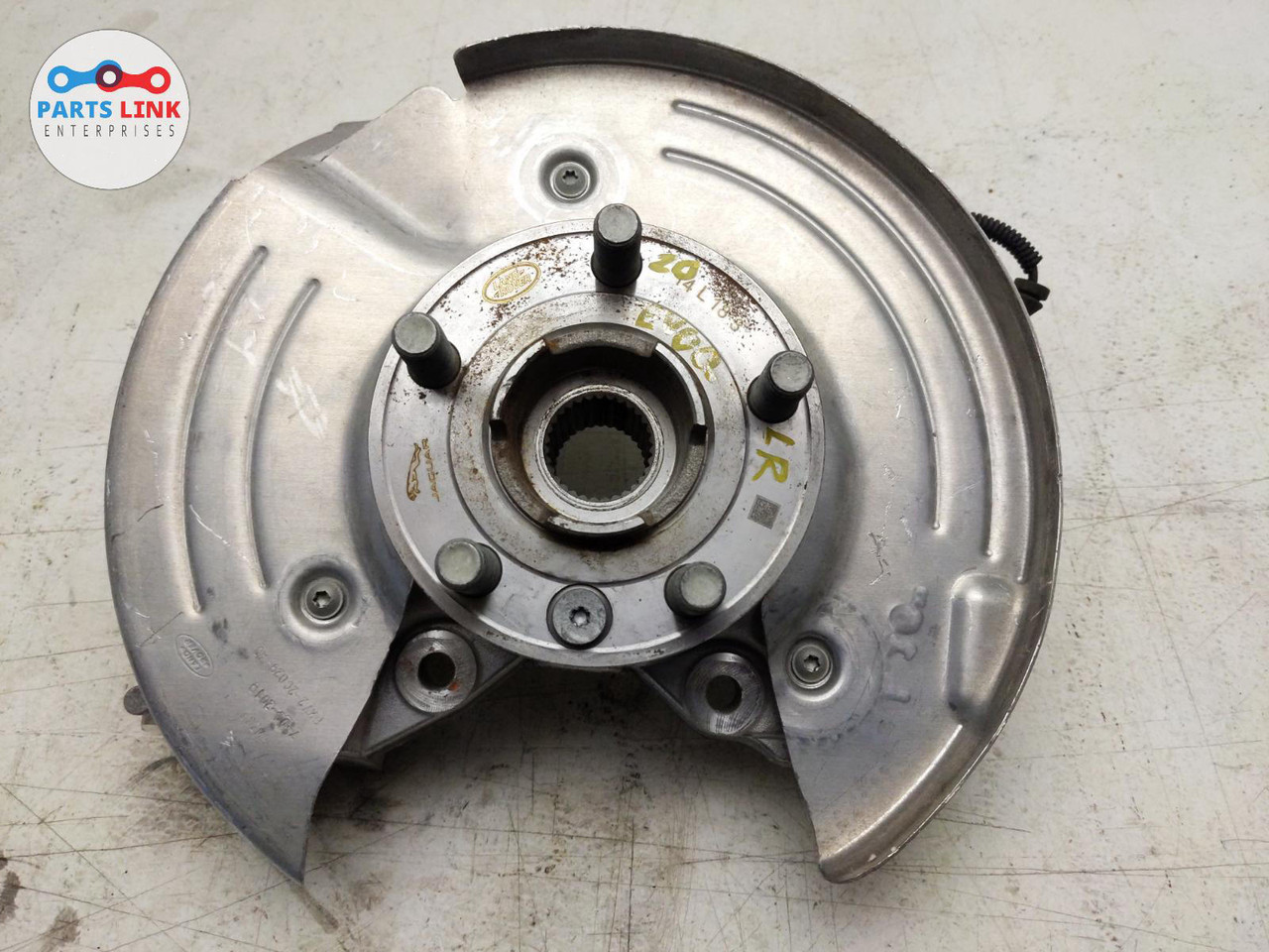 2020-2021 RANGE ROVER EVOQUE REAR LEFT DRIVER SPINDLE KNUCKLE WHEEL HUB ...