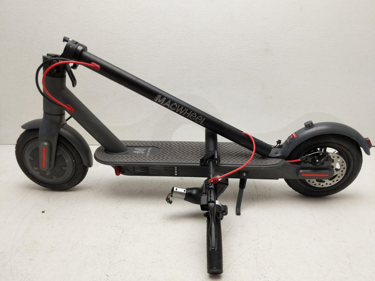 MACWHEEL MX1 FOLDING PORTABLE ELECTRIC KICK SCOOTER 18.6 MILES LONG ...