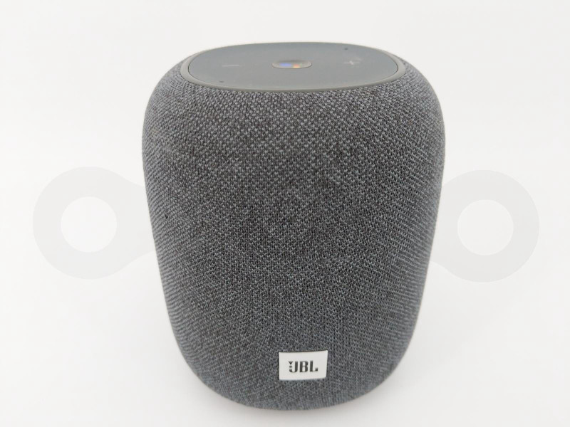 JBL LINK MUSIC BLUETOOTH WI-FI WIRELESS GOOGLE ASSISTANT SMART SPEAKER GRAY
