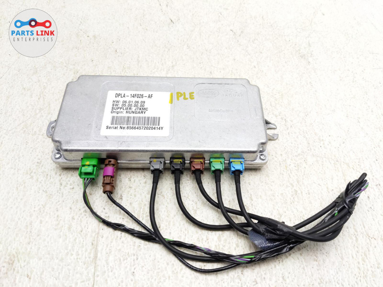 2013-2015 RANGE ROVER L405 LEFT QUARTER SURROUND VIEW CAMERA CONTROL ...