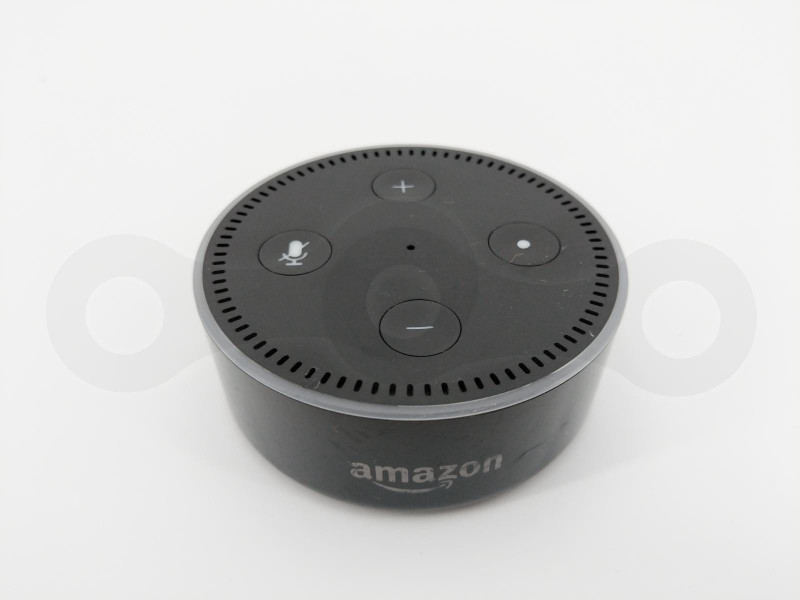 AMAZON ECHO DOT 2ND GENERATION SMART ALEXA-ENABLED SPEAKER BLACK RS03QR MODEL