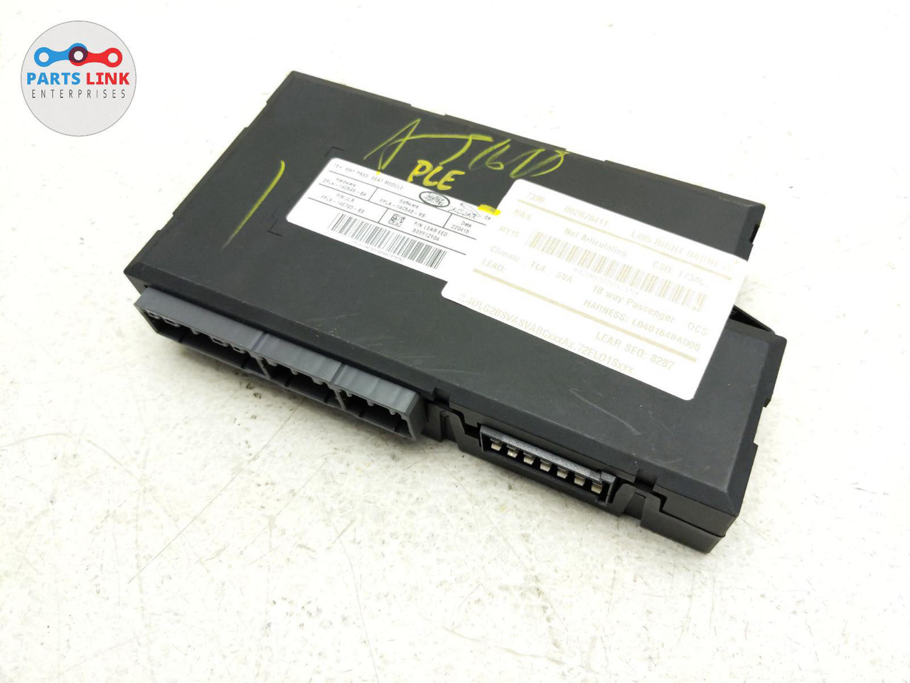 2014-15 RANGE ROVER L405 FRONT RIGHT PASSENGER POWER SEAT CONTROL ...