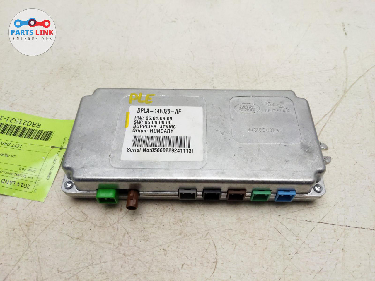 2014-2015 RANGE ROVER SPORT L494 LEFT QUARTER SURROUND VIEW CAMERA ...