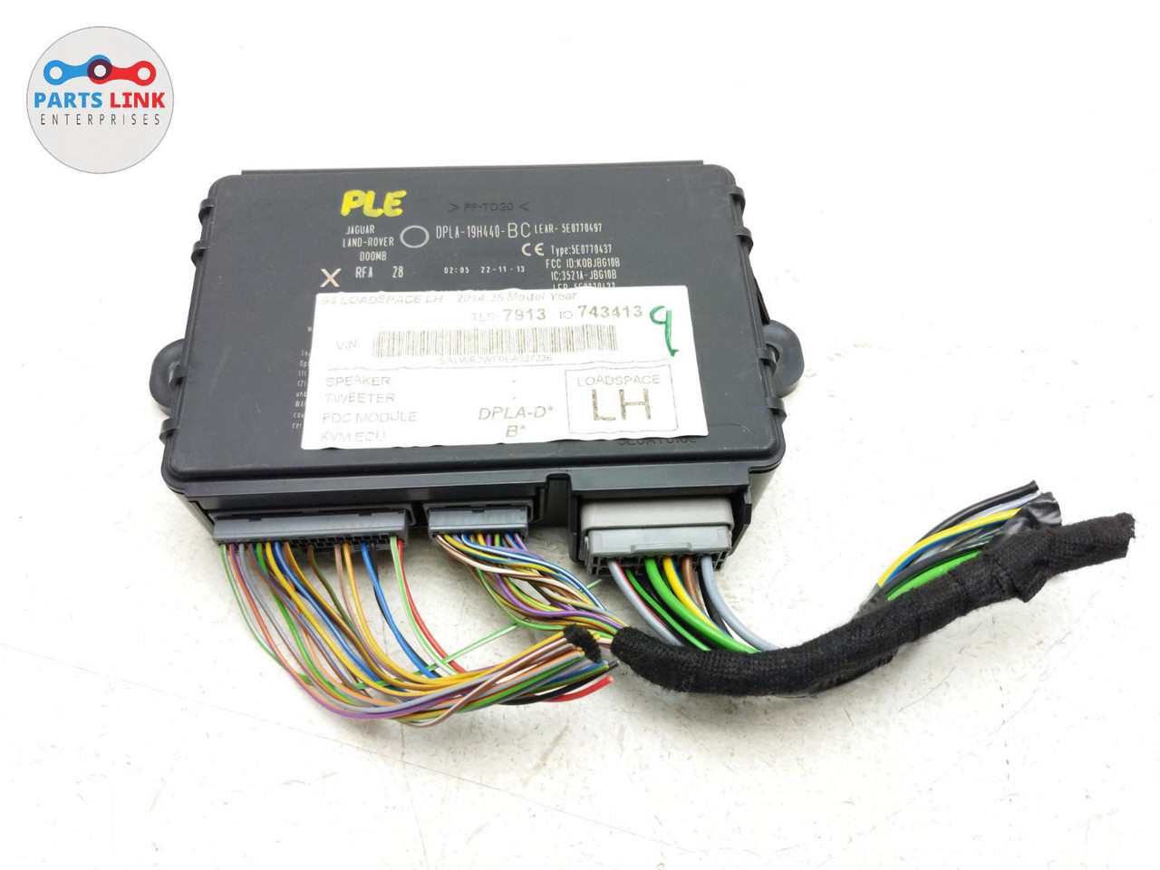 2014-2016 RANGE ROVER SPORT L494 LEFT QUARTER ANTI THEFT LOCKING ...