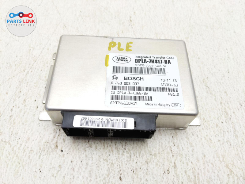 2014-2020 RANGE ROVER SPORT 2 SPEED TRANSFER CASE GEARBOX CONTROL ...