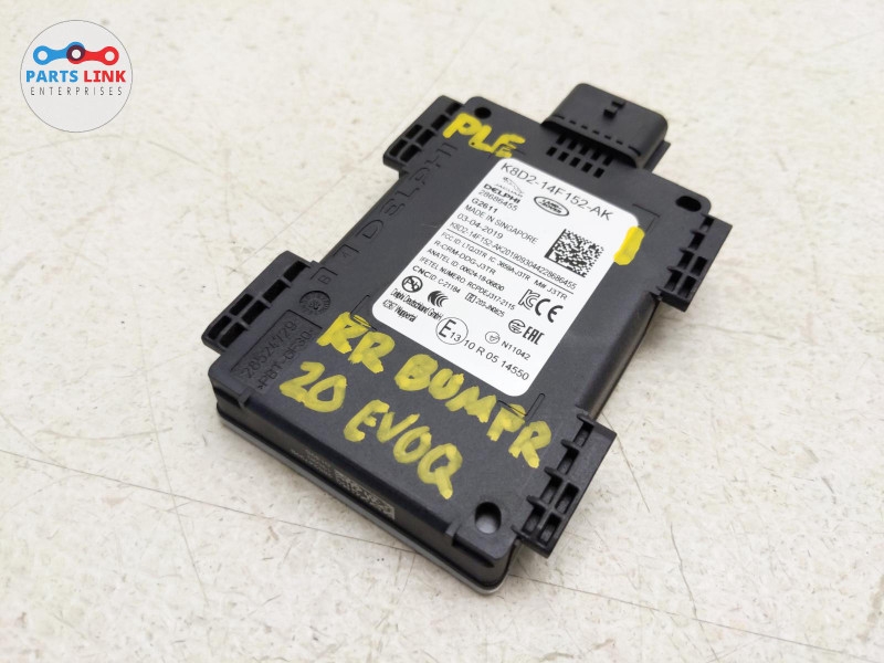 2020-2021 RANGE ROVER EVOQUE REAR RIGHT BUMPER CRUISE BLIND SPOT MODULE ...