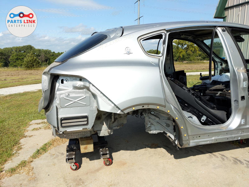 2017-20 MASERATI LEVANTE REAR RIGHT QUARTER STRUCTURAL FRAME RAIL BODY ...