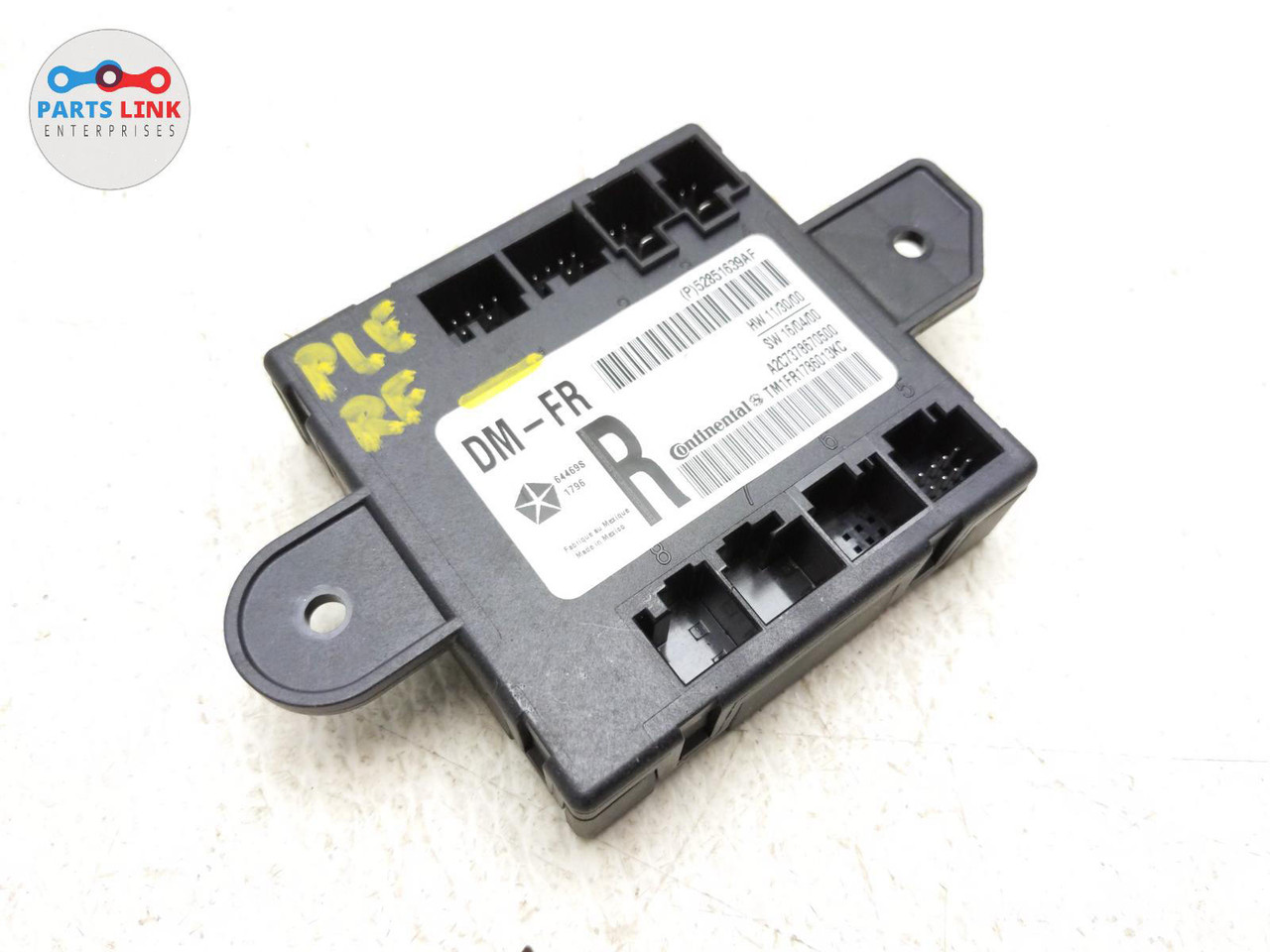 2017-2020 MASERATI LEVANTE FRONT RIGHT DOOR CONTROL MODULE CAN NODE ...