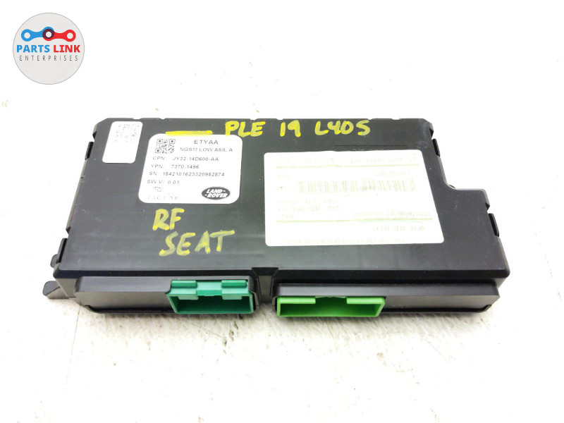 2019-2020 RANGE ROVER L405 FRONT RIGHT POWER SEAT CONTROL MODULE UNIT ...