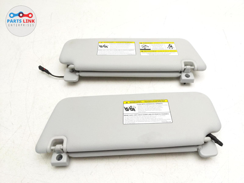 2017-2019 RANGE ROVER L405 FRONT WINDSHIELD SUN VISORS BLIND MIRROR ...