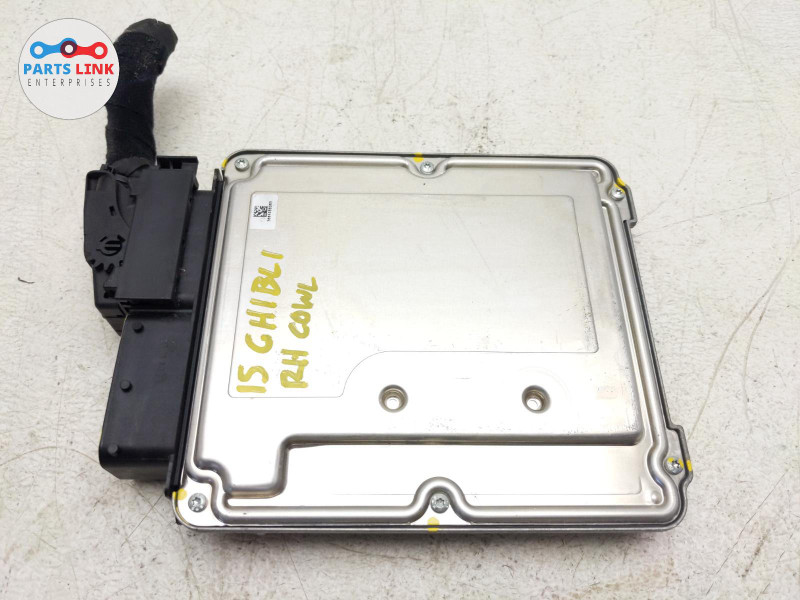 2014-20 MASERATI GHIBLI ENGINE MOTOR ECM ECU CONTROL MODULE PLUG ...