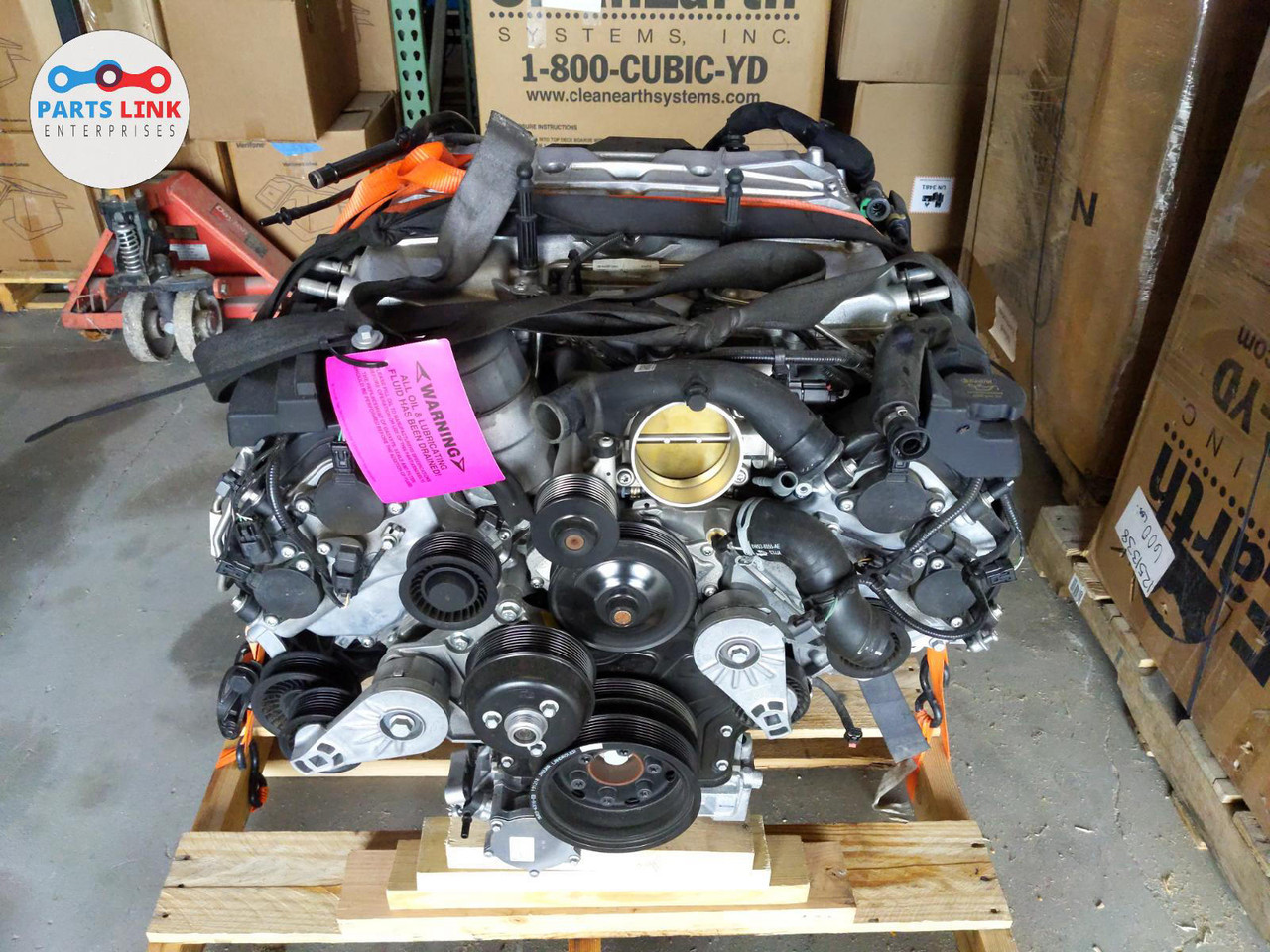 18-19 RANGE ROVER SPORT 5.0L SUPERCHARGED ENGINE GAS MOTOR ASSEMBLY VIN ...