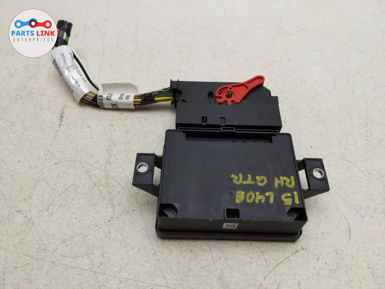 2014-2015 RANGE ROVER PARKING HAND BRAKE CONTROL MODULE HARNESS PLUG ...