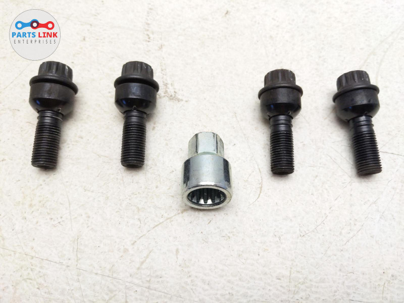 2011-21 PORSCHE CAYENNE WHEEL RIM BOLT LUG NUT LOCKS KEY SET PANAMERA ...