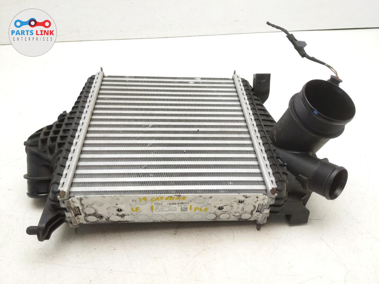 2019-2021 PORSCHE CAYENNE 3.0L LEFT INTERCOOLER TURBOCHARGER RADIATOR ...