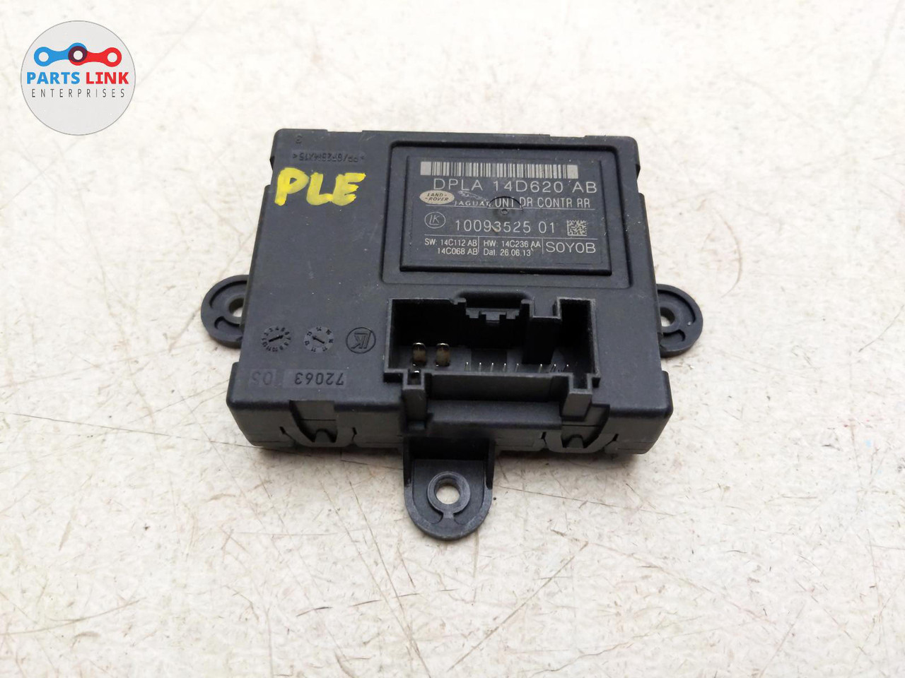 2014 RANGE ROVER SPORT REAR RIGHT DOOR CONTROL MODULE UNIT BRAIN L494 ...