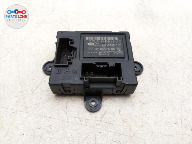 2014 RANGE ROVER SPORT FRONT LEFT DOOR CONTROL MODULE UNIT BRAIN ...