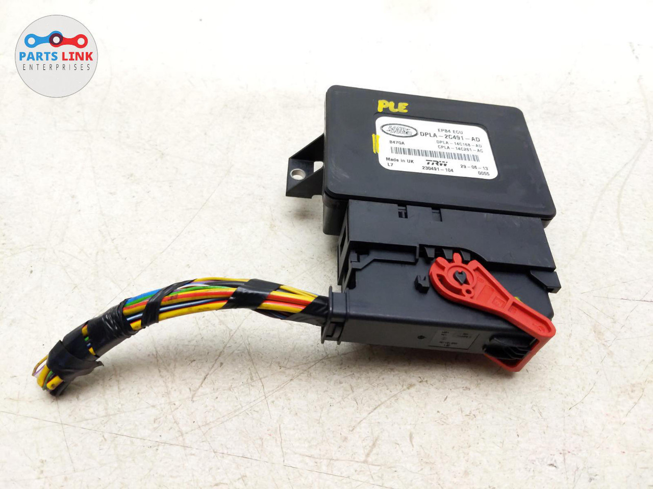2014-2015 RANGE ROVER SPORT REAR PARKING HAND BRAKE CONTROL MODULE ...