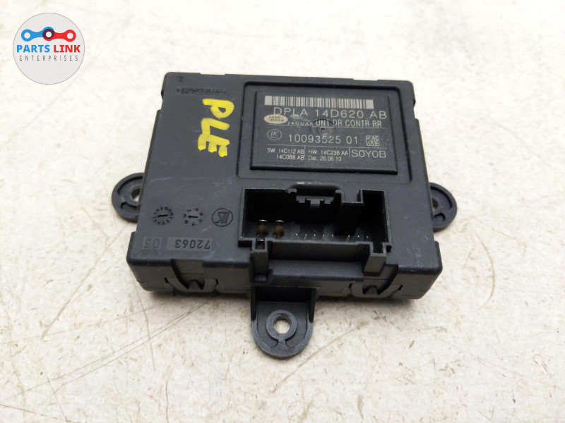 2014 RANGE ROVER SPORT REAR LEFT DOOR CONTROL MODULE DPLA14D620AB L494 ...