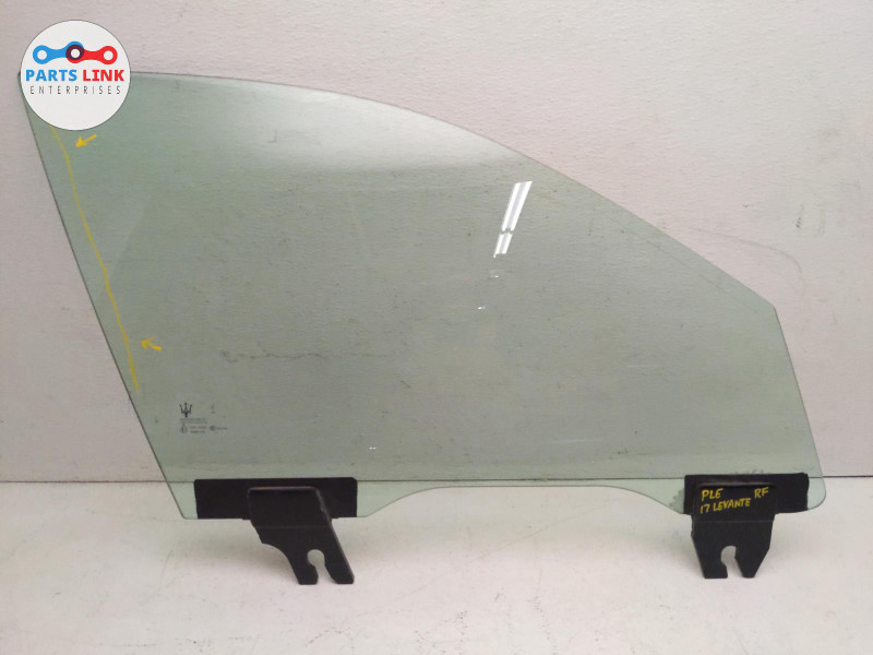 2017-2020 MASERATI LEVANTE FRONT RIGHT WINDOW GLASS DOOR SIDE PANEL ...