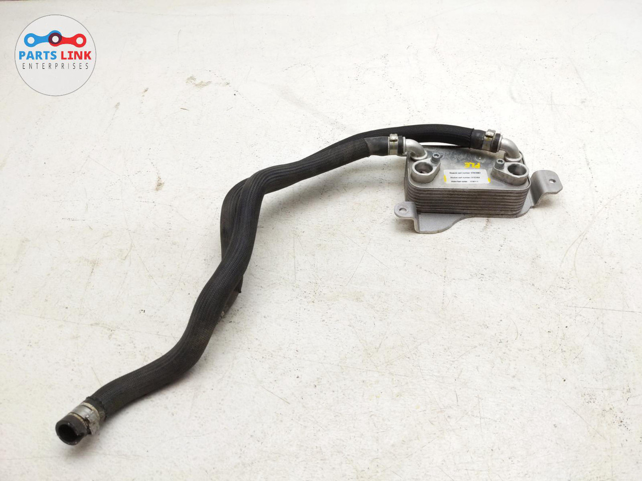 17-20 MASERATI LEVANTE TRANSMISSION GEARBOX OIL COOLER HEAT EXCHANGER ...
