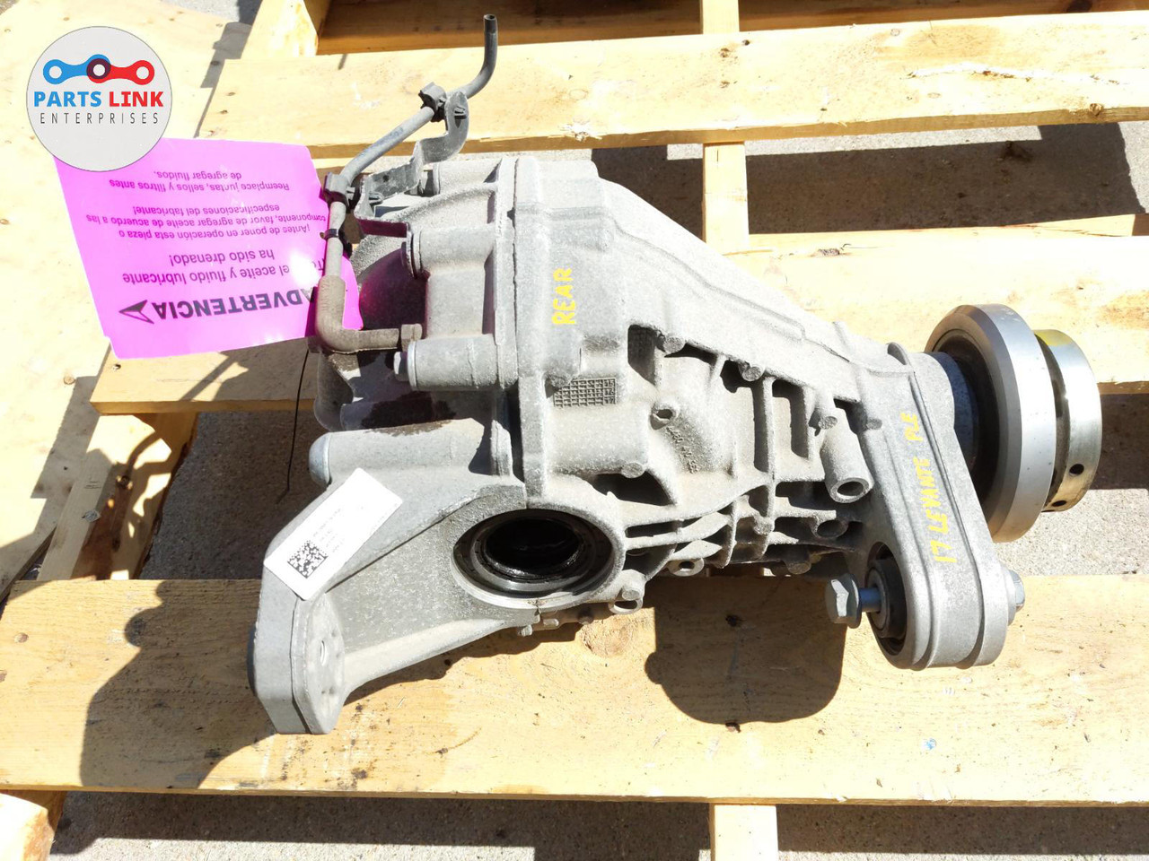 2017-20 MASERATI LEVANTE REAR DIFFERENTIAL CARRIER AXLE GEARBOX ...
