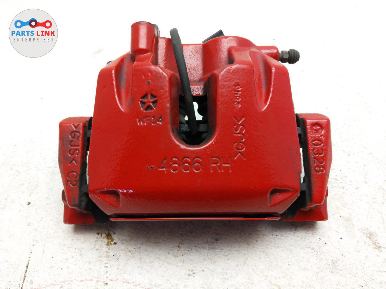 2017-2020 MASERATI LEVANTE FRONT LEFT DISC BRAKE CALIPER PADS ASSEMBLY ...