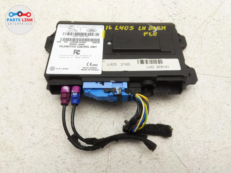 2016 RANGE ROVER L405 LEFT DASH TELEMATICS PHONE MEDIA CONTROL MODULE ...