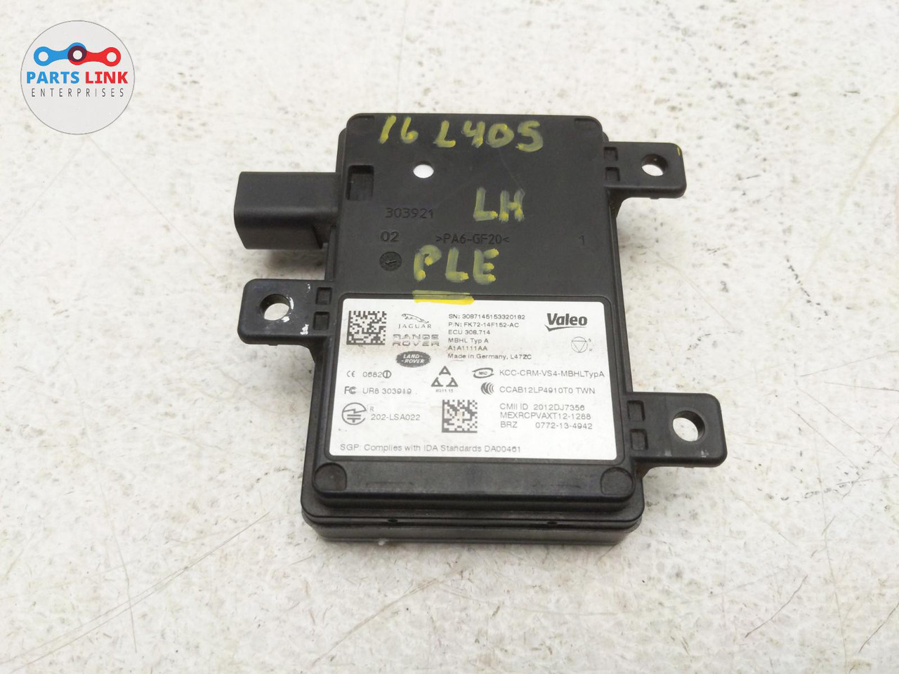 2014-2016 RANGE ROVER L405 LEFT BUMPER BLIND SPOT SENSOR CONTROL MODULE ...