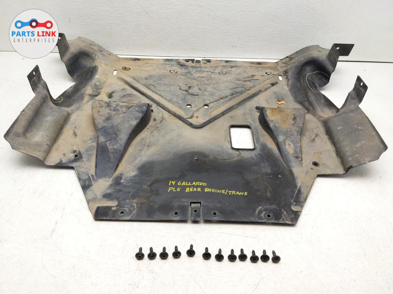 2010-2014 LAMBORGHINI GALLARDO REAR UNDER ENGINE TRANS SPLASH SHIELD ...