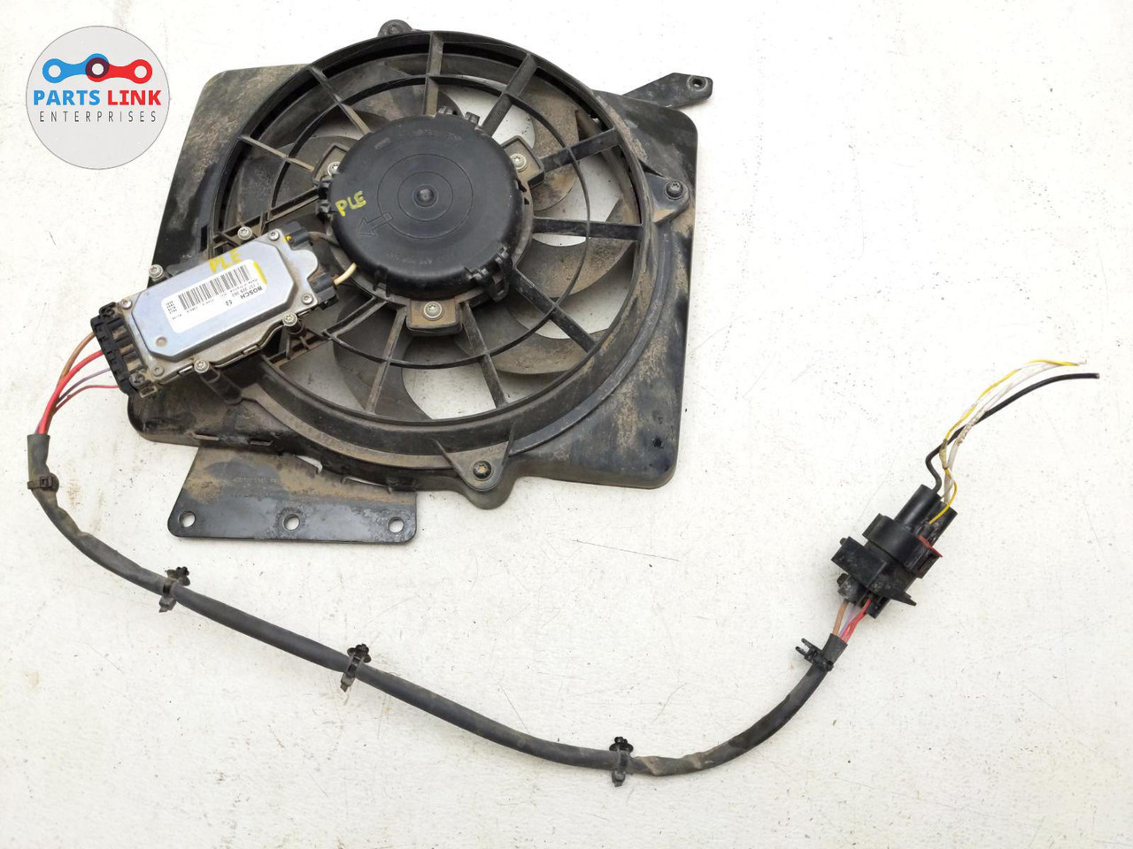 2010-14 LAMBORGHINI GALLARDO FRONT RIGHT RADIATOR FAN BLADE HARNESS ...