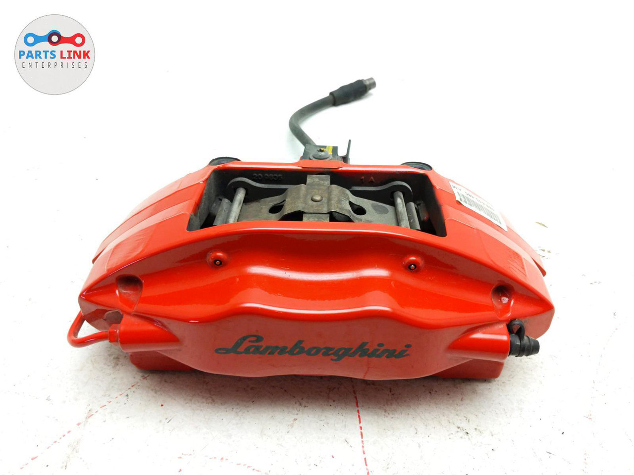 2010-2014 LAMBORGHINI GALLARDO REAR LEFT DISC CALIPER BREMBO BRAKE RED ...