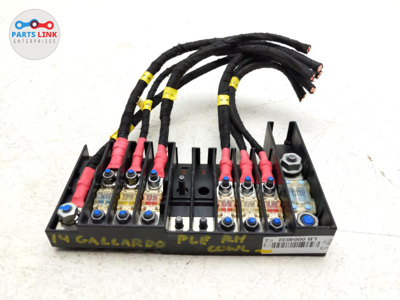 2010-2014 LAMBORGHINI GALLARDO RIGHT COWL FUSE BOX CONTROL MODULE RELAY ...