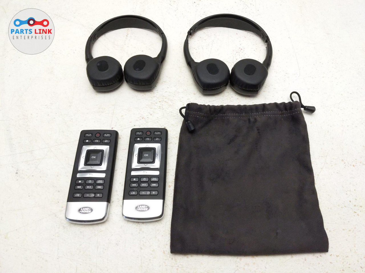 2017-21 LAND ROVER DISCOVERY REAR ENTERTAINMENT REMOTE CONTROL HEADSETS ...
