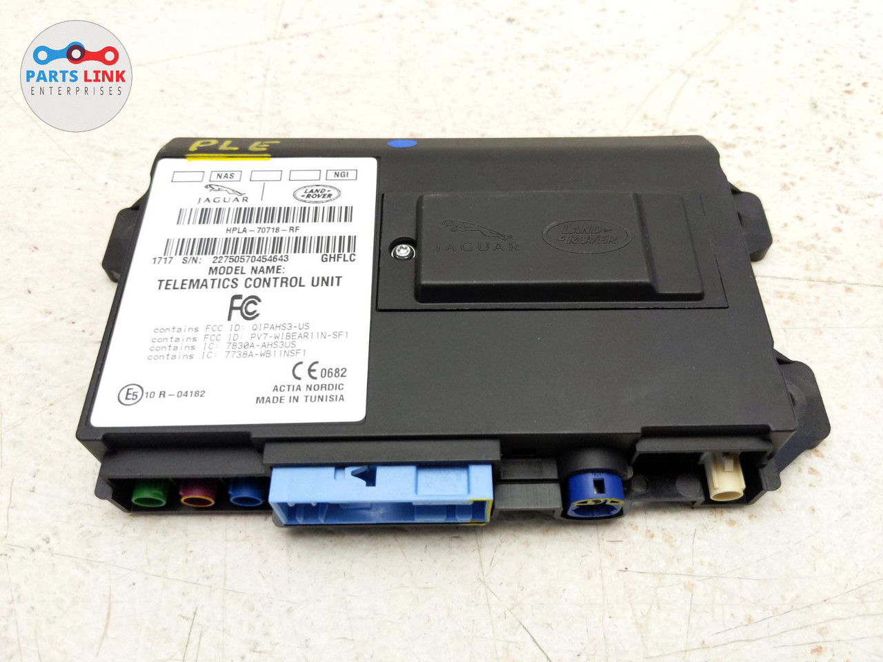 2017 LAND ROVER DISCOVERY TELEMATICS PHONE CONTROL MODULE UNIT RANGE ...