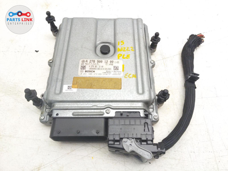 2014-2017 MERCEDES S550 ECM ECU CONTROL MODULE HARNESS PLUG UNIT BRAIN ...