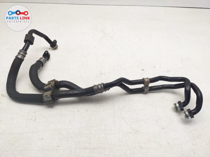 2014-17 MERCEDES S550 ENGINE OIL COOLER LINES HOSE PIPE SET ASSEMBLY ...