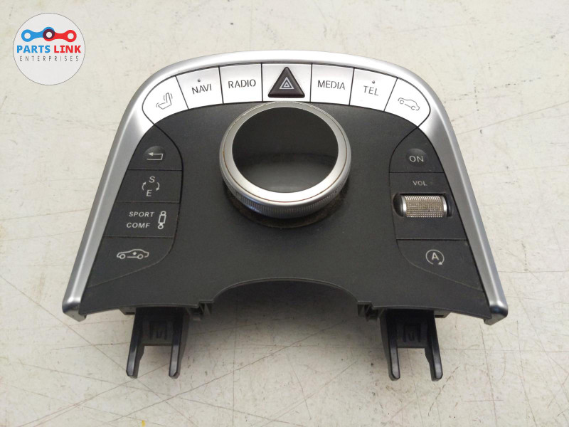 2015-2017 MERCEDES S550 CENTER CONSOLE MMI MEDIA CONTROL PANEL ROTARY ...