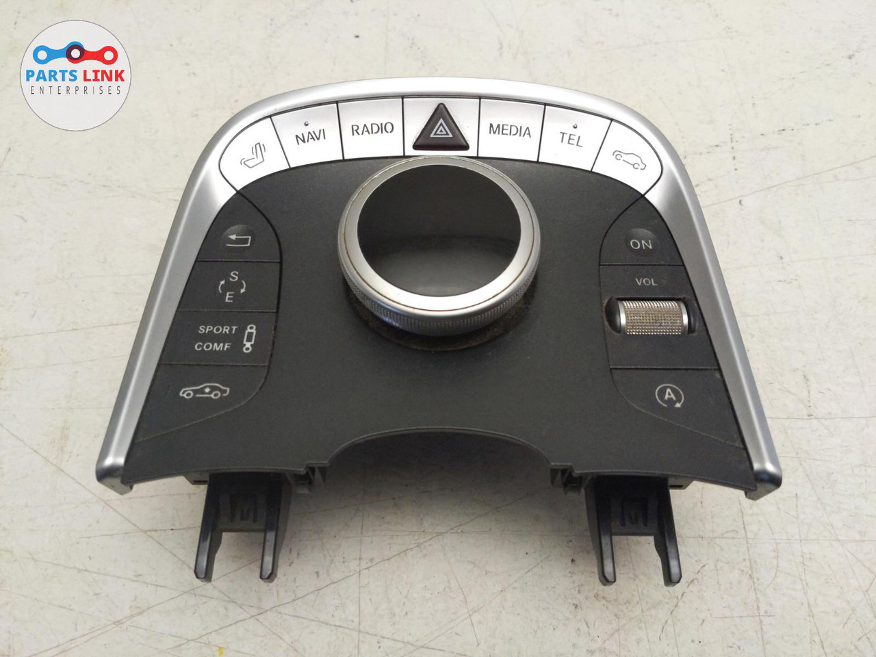 2015-2017 MERCEDES S550 CENTER CONSOLE MMI MEDIA CONTROL PANEL ROTARY ...