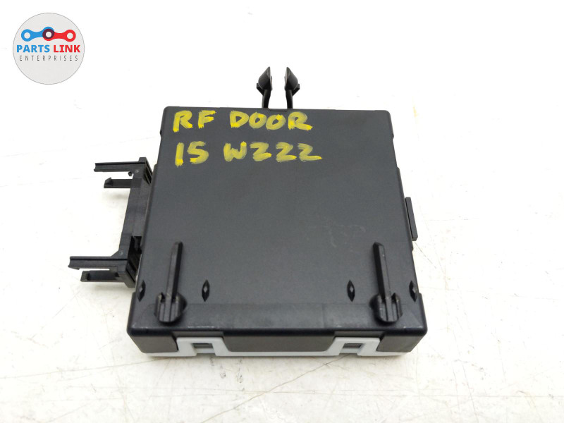 2014-17 MERCEDES S550 FRONT RIGHT DOOR CONTROL MODULE UNIT BRAIN W222 ...