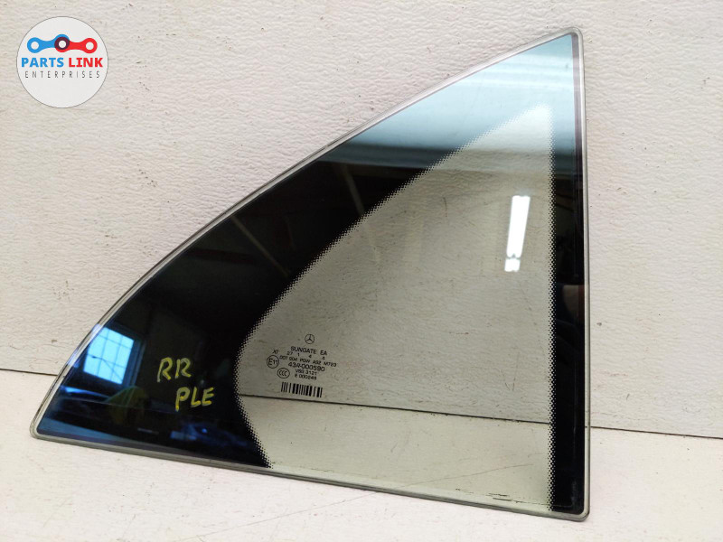 2014-17 MERCEDES S550 W222 REAR RIGHT GLASS QUARTER VENT WINDOW S560 ...