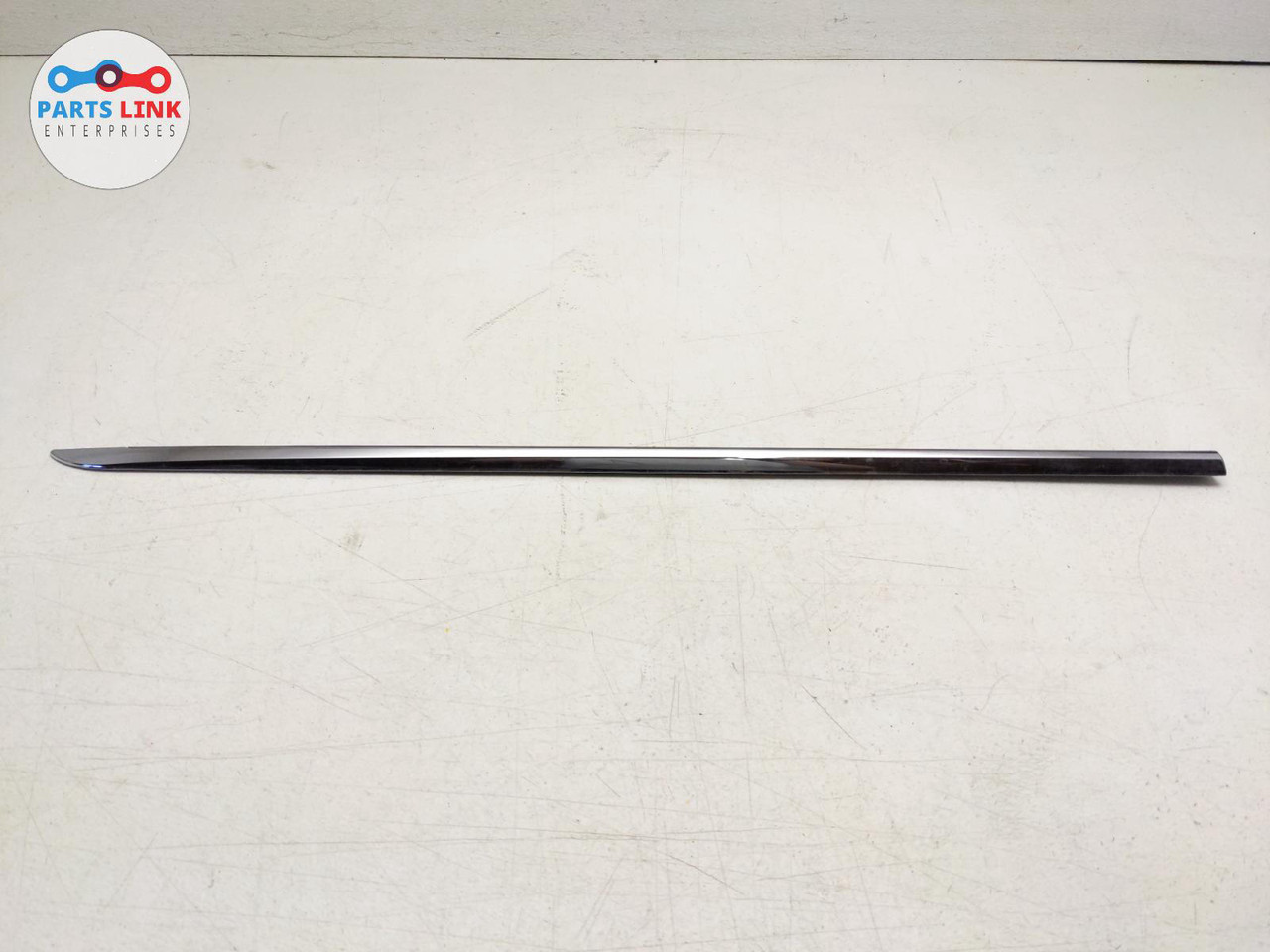 2014-17 MERCEDES S550 REAR LEFT DOOR MOLDING DRIP TRIM CHROME W222 S450 ...